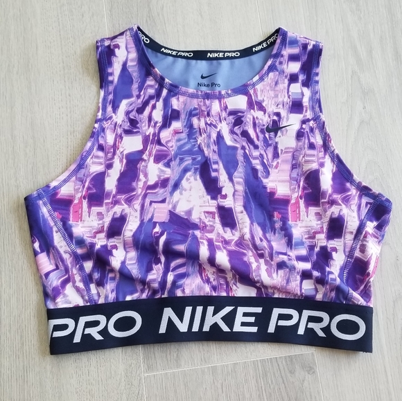 Nike | Tops | Nike Pro Crop Tank | Poshmark